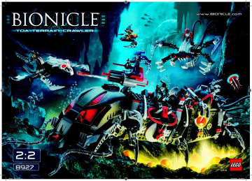 Lego 8927 Toa Terrain Crawler Building instructions | Manualzz