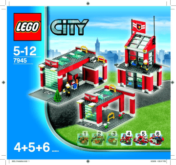 Lego 7945 Fire Station installation Guide | Manualzz
