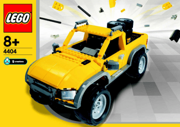Lego 4404 Land Busters Guide d'installation | Manualzz