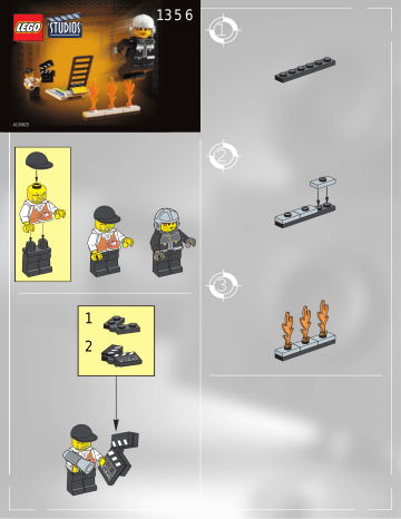 Lego 1356 Stuntman Catapult Building instructions | Manualzz