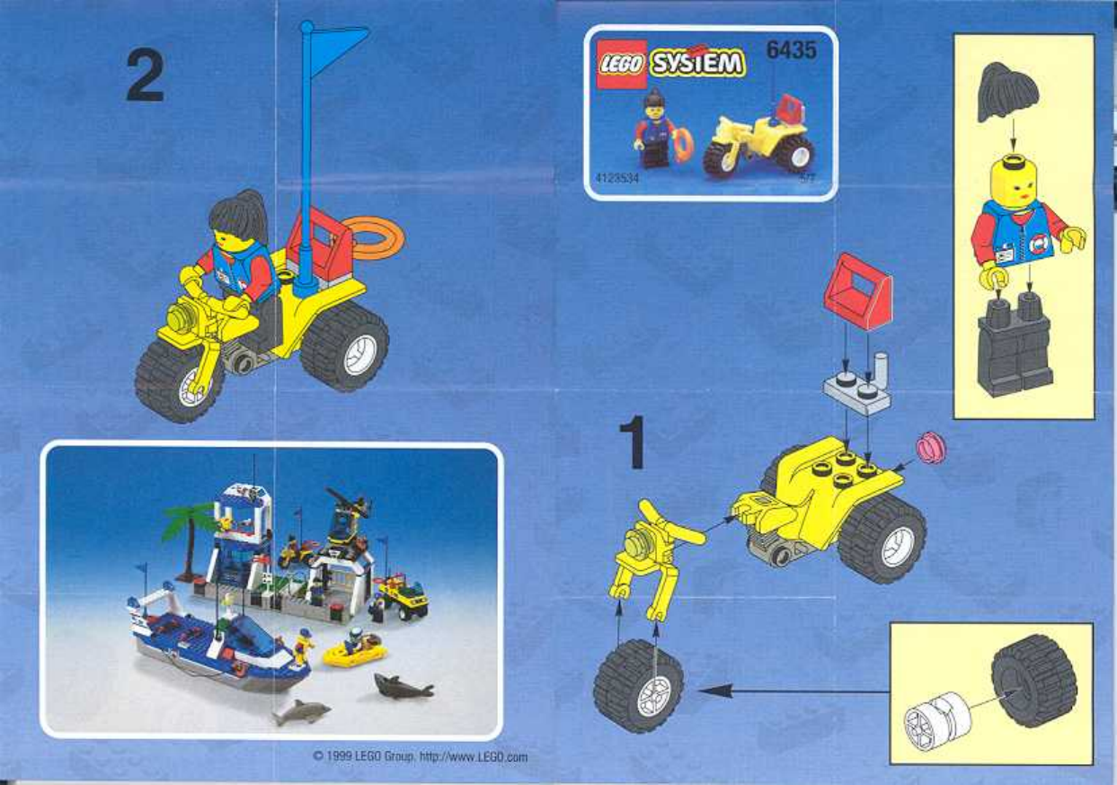 LEGO 6435 COAST GUARD Building Instruction | Manualzz