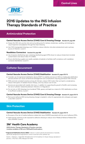 3M PICC / CVC Securement Device Tegaderm™ CHG Chlorhexidine Gluconate I ...