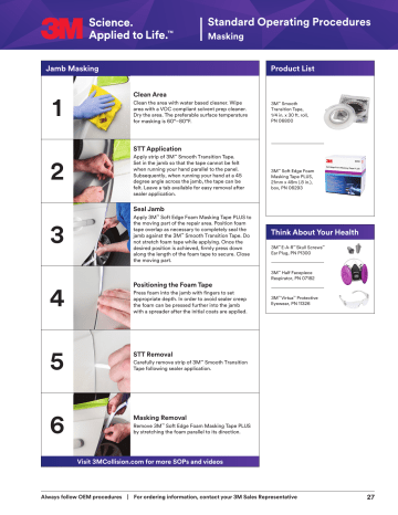 3M Overspray Protective Sheeting Application Guide | Manualzz