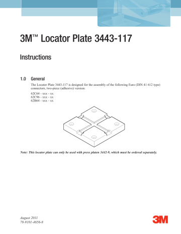 3M Locator Plates Instruction | Manualzz