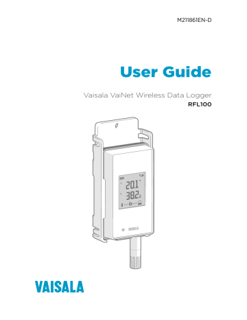 Vaisala RFL100 Manual | Manualzz