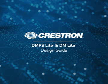 Crestron DMPS Guide | Manualzz