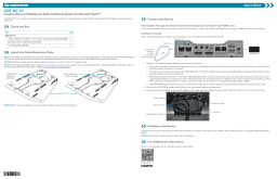 Crestron CCS-UC-1-T - User guide, Quick Start
