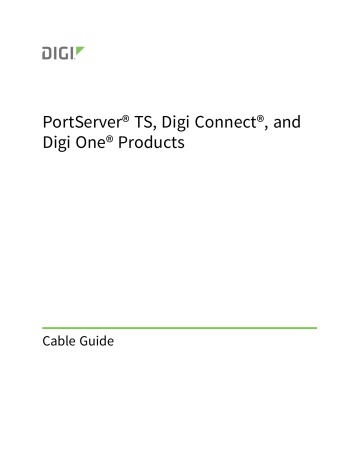 Digi PortServer TS 8/16, 8/16 MEI Guide | Manualzz