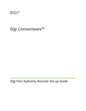 Digi PortServer TS 8/16, 8/16 MEI Setup Guide | Manualzz