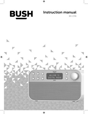 Bush DAB Radio Instruction manual | Manualzz