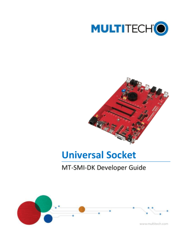 MultiTech MTSMC-H5-U Embedded Cellular Modem Guide | Manualzz