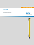 deTec4 Safety Light Curtain: AI Chat & PDF Download | Manualzz