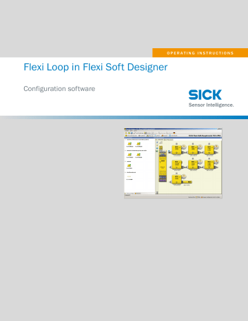 Sick Flexi Loop in Flexi Soft Designer Operating instructions | Manualzz
