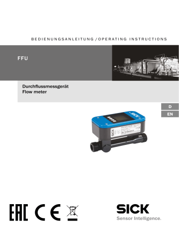 Sick FFU Flow meter Operating instructions | Manualzz