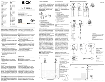 Sick LFP Cubic Quickstart | Manualzz