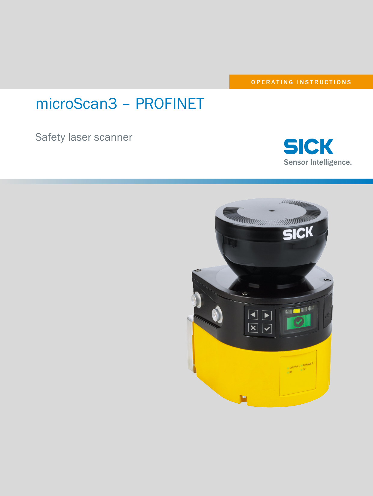 SICK microScan3 – PROFINET Operating instructions | Manualzz
