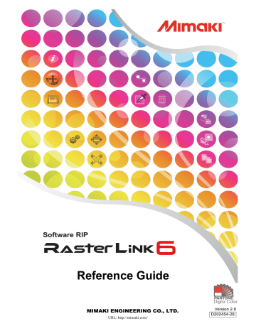 Mimaki RasterLink6 Reference Guide | Manualzz