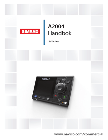 Simrad A2004 Användarmanual | Manualzz