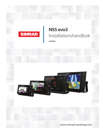 Simrad NSS evo3 Installationsguide | Manualzz