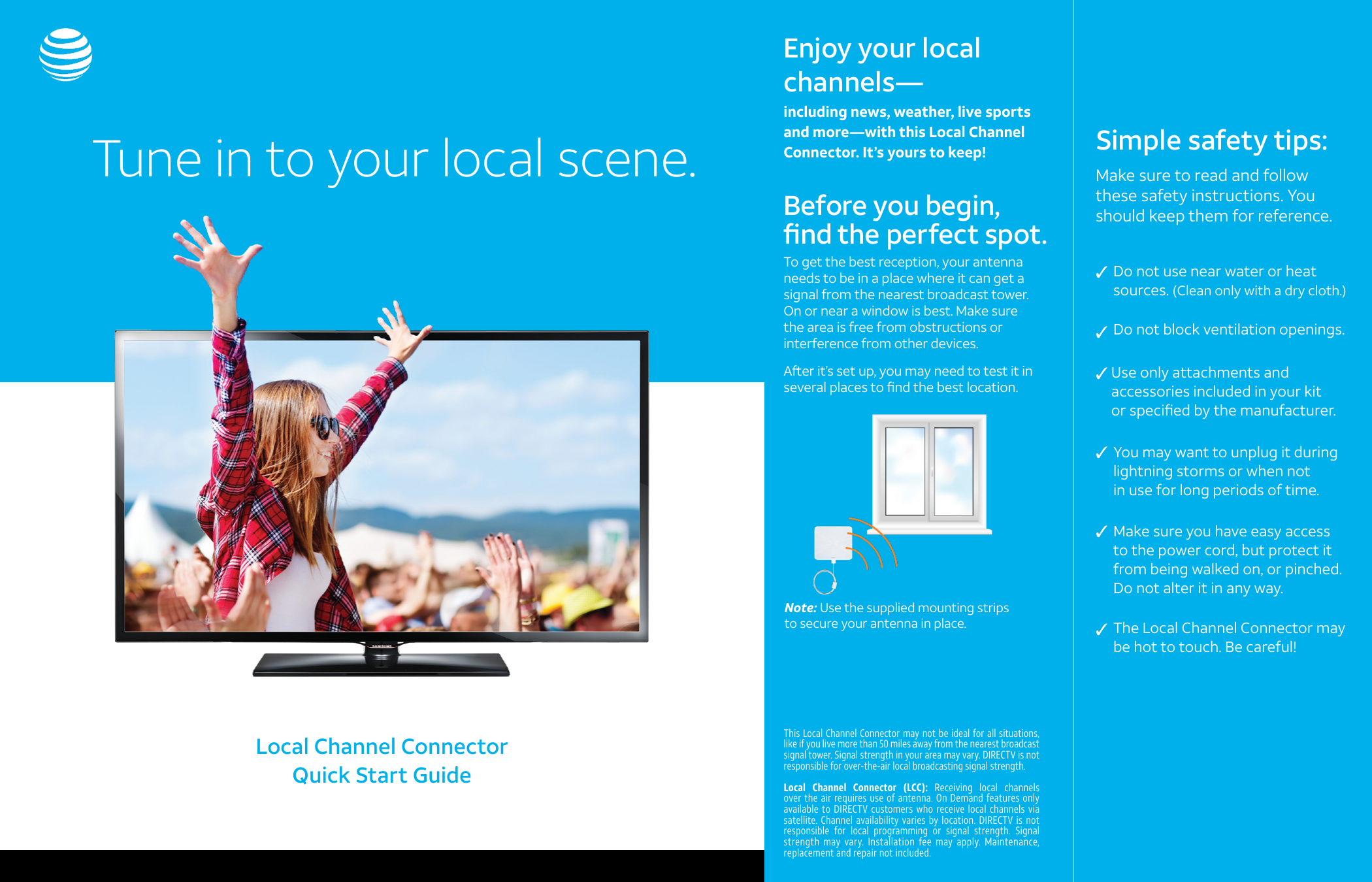 DIRECTV Local Channel Connector Quick Start Guide | Manualzz