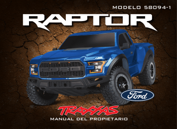 Traxxas Ford Raptor Manual de usuario | Manualzz
