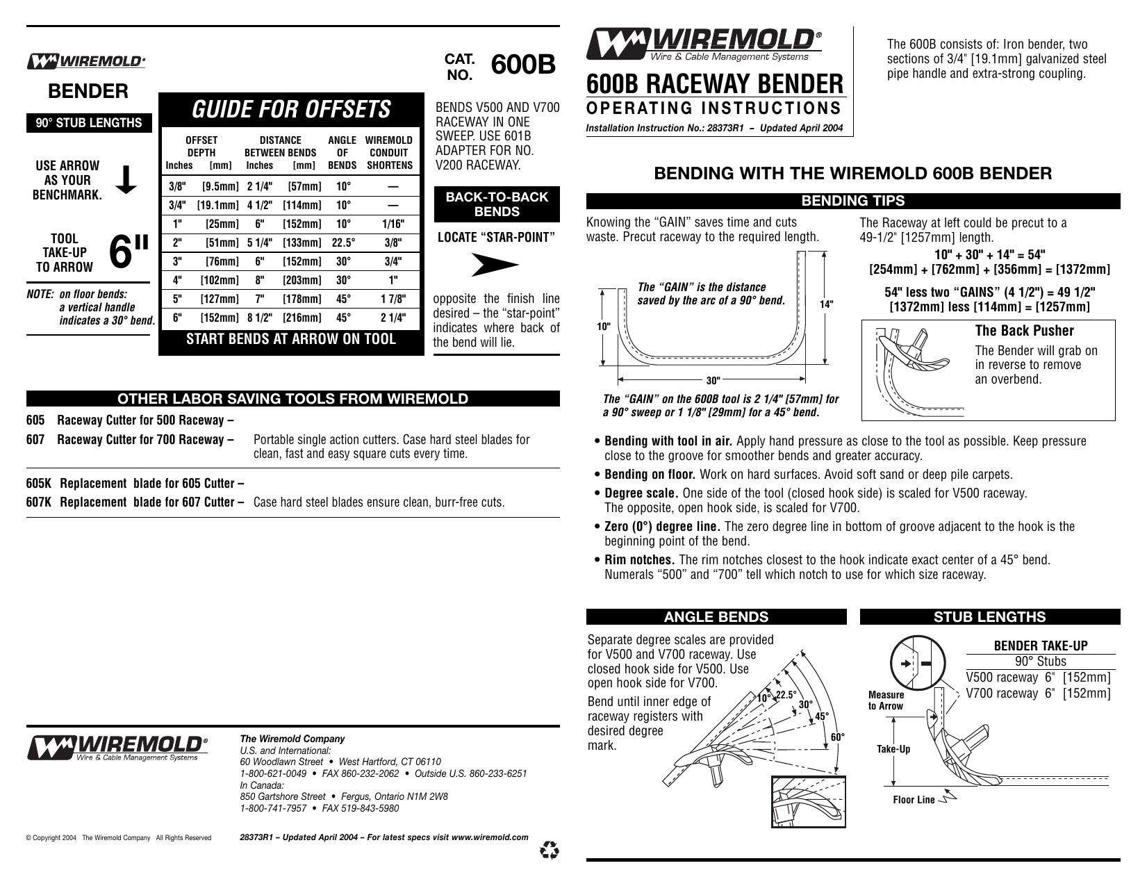 Wiremold, Steel Raceway 500 700 700 Series, Wiremold, 56% OFF