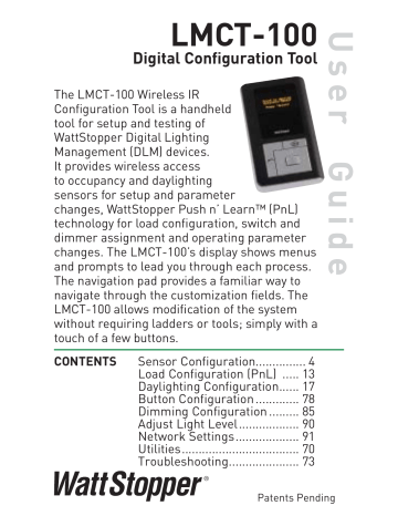 Legrand LMCT-100 Digital Configuraton Tool User Guide | Manualzz