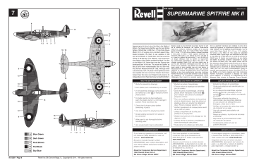 Revell 85-5239 Spitfire MKII Instruction | Manualzz