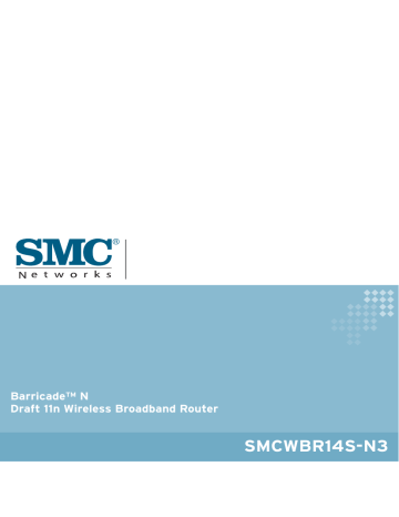 SMC Networks SMCWBR14S-N3 User guide | Manualzz