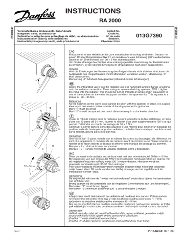 Danfoss 013G0220 Installation Guide | Manualzz