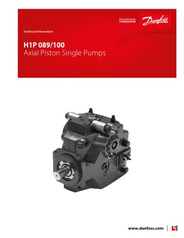 Danfoss H1 P User Guide | Manualzz