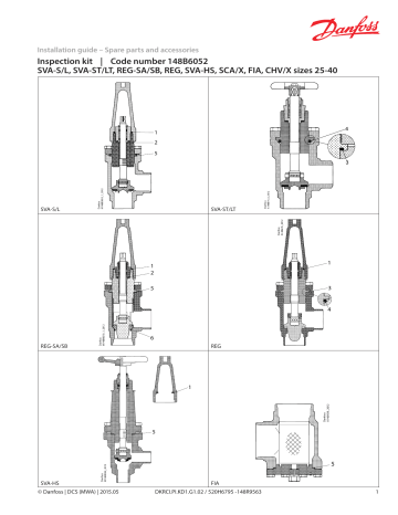 Danfoss 148B6052 installation Guide | Manualzz