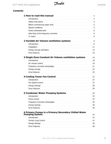 Danfoss VLT HVAC Drive FC 102 Guide | Manualzz
