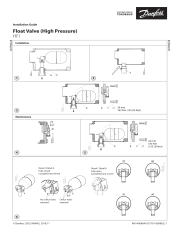 Danfoss 148G3092 Installation Guide | Manualzz