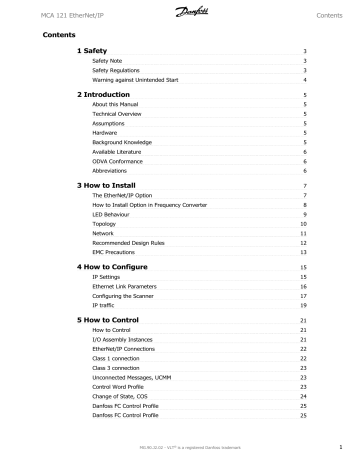 Danfoss VLT HVAC Drive FC 102 Guide | Manualzz