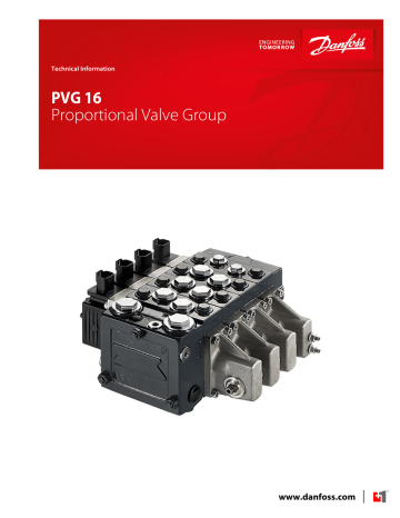 Danfoss PVG 16 User Guide | Manualzz
