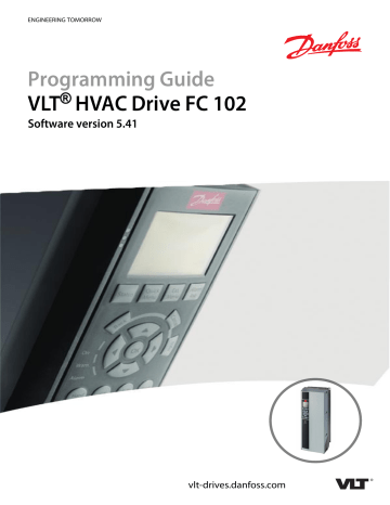 Danfoss VLT HVAC Drive FC 102 Programming Guide | Manualzz