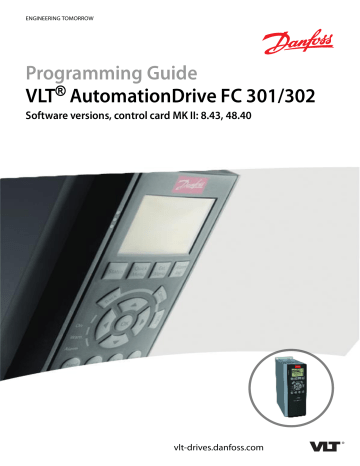 Danfoss VLT Decentral Drive FCD 302 Programming Guide | Manualzz