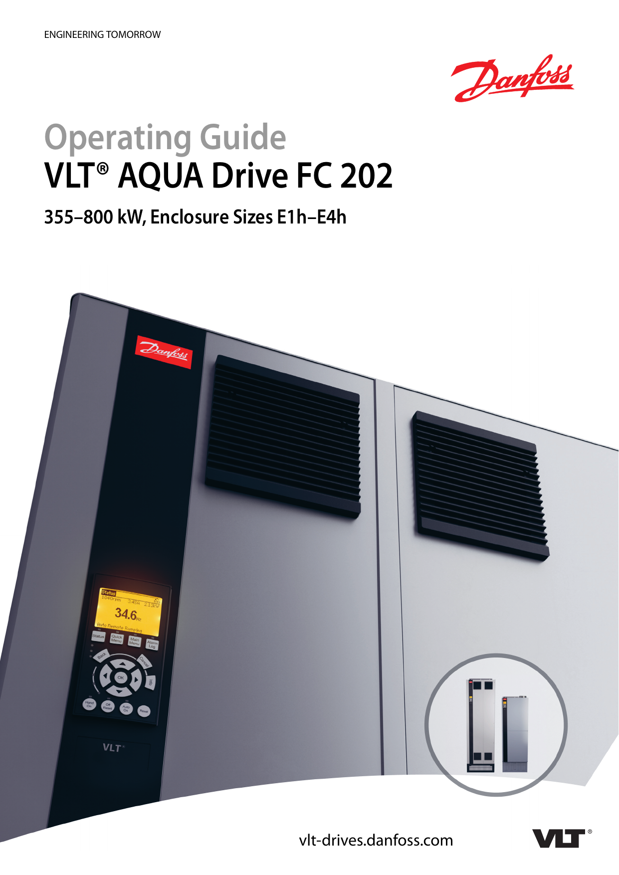 Danfoss VLT® AQUA Drive FC 202 355–800kW E1h–E4h, VLT AQUA Drive FC 202 ...