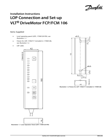 Danfoss VLT DriveMotor FCP 106 Installation Guide | Manualzz
