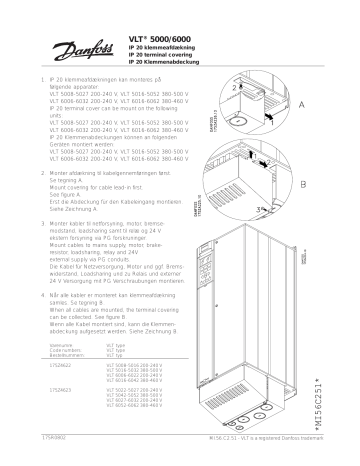 Danfoss VLT 6000 (Legacy Product) Installation Guide | Manualzz