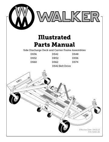 Walker Discharge Decks 用户手册 | Manualzz