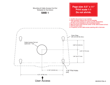 Extron SMB 1 Template | Manualzz