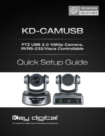 Key Digital KD-CAMUSB Quick Setup Guide | Manualzz