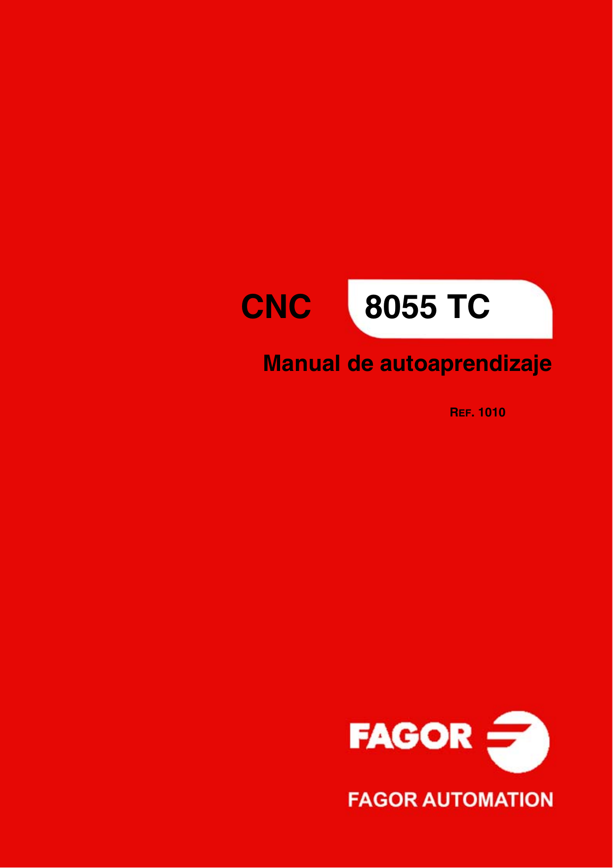 Fagor CNC 8055 Manual de usuario | Manualzz