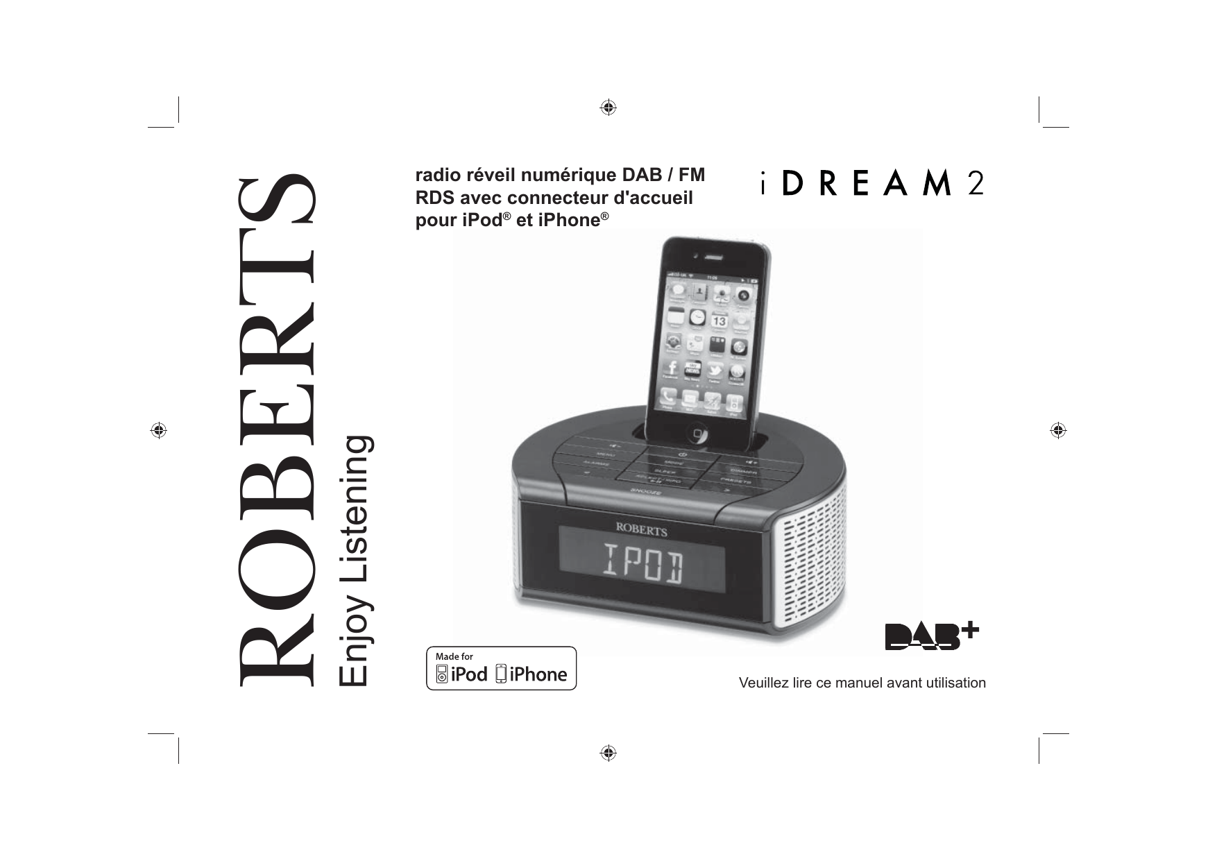 Roberts iDream2 Mode d'emploi | Manualzz