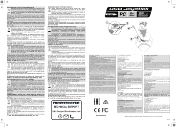 Thrustmaster 2960623 USB Joystick User Manual | Manualzz