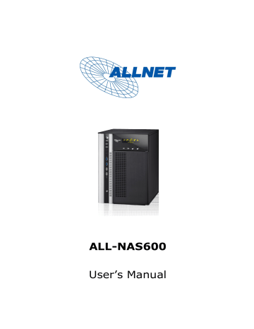 Allnet ALL-NAS600 User Guide | Manualzz