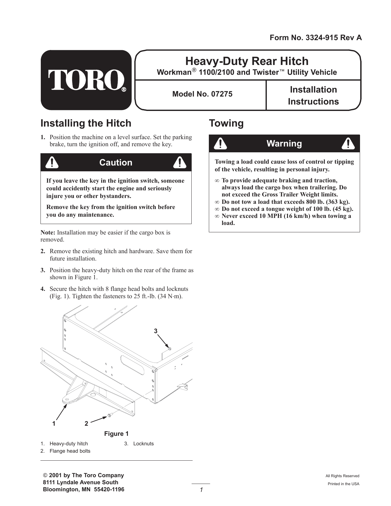 Toro Workman 2100 Wiring Diagram - Wiring Diagram