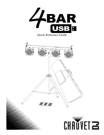 CHAUVET DJ 4Bar USB Reference guide | Manualzz